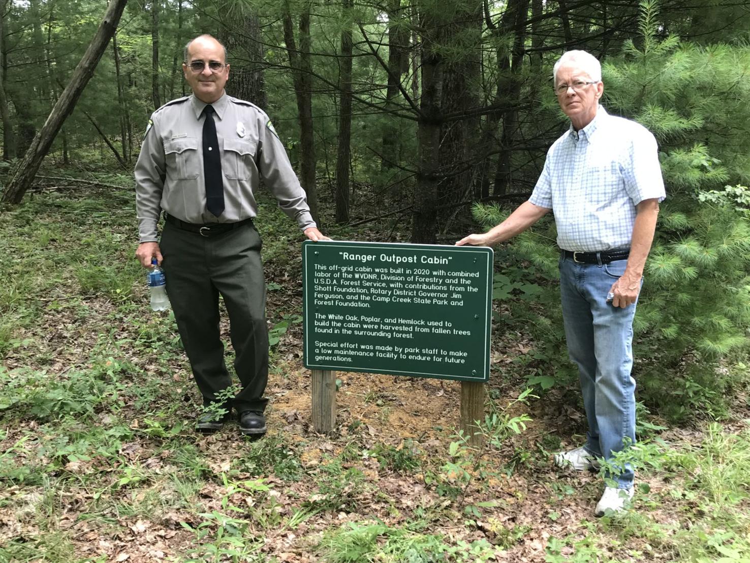 Camp Creek State Park dedicates new, ‘off-the-grid’ rustic cabin | News ...