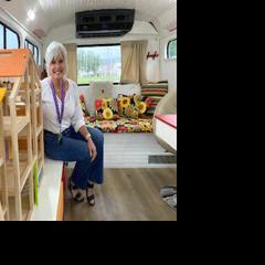Professional Beth Hughes bringing play therapy bus to children in need ...