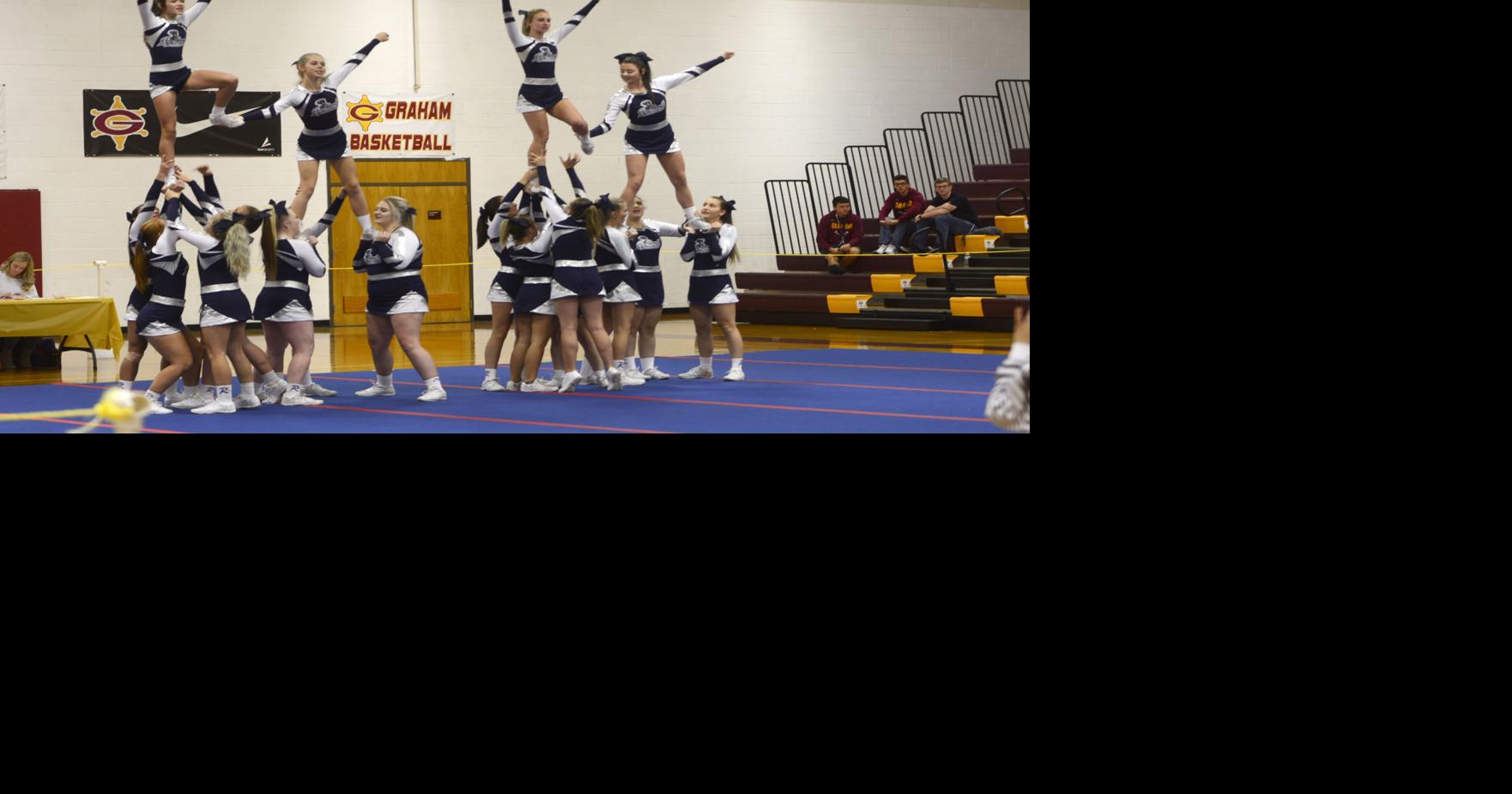 Graham cheer places second, Richlands third in Region 2D tourney ...