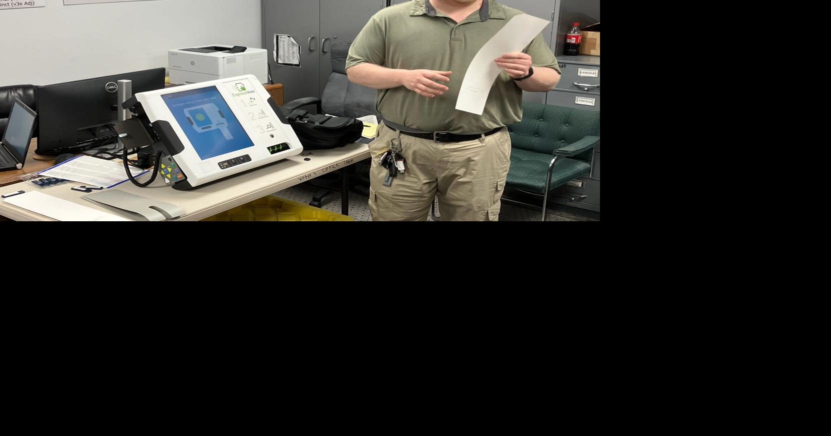 Mercer County officials train to use new voting machines | News ...