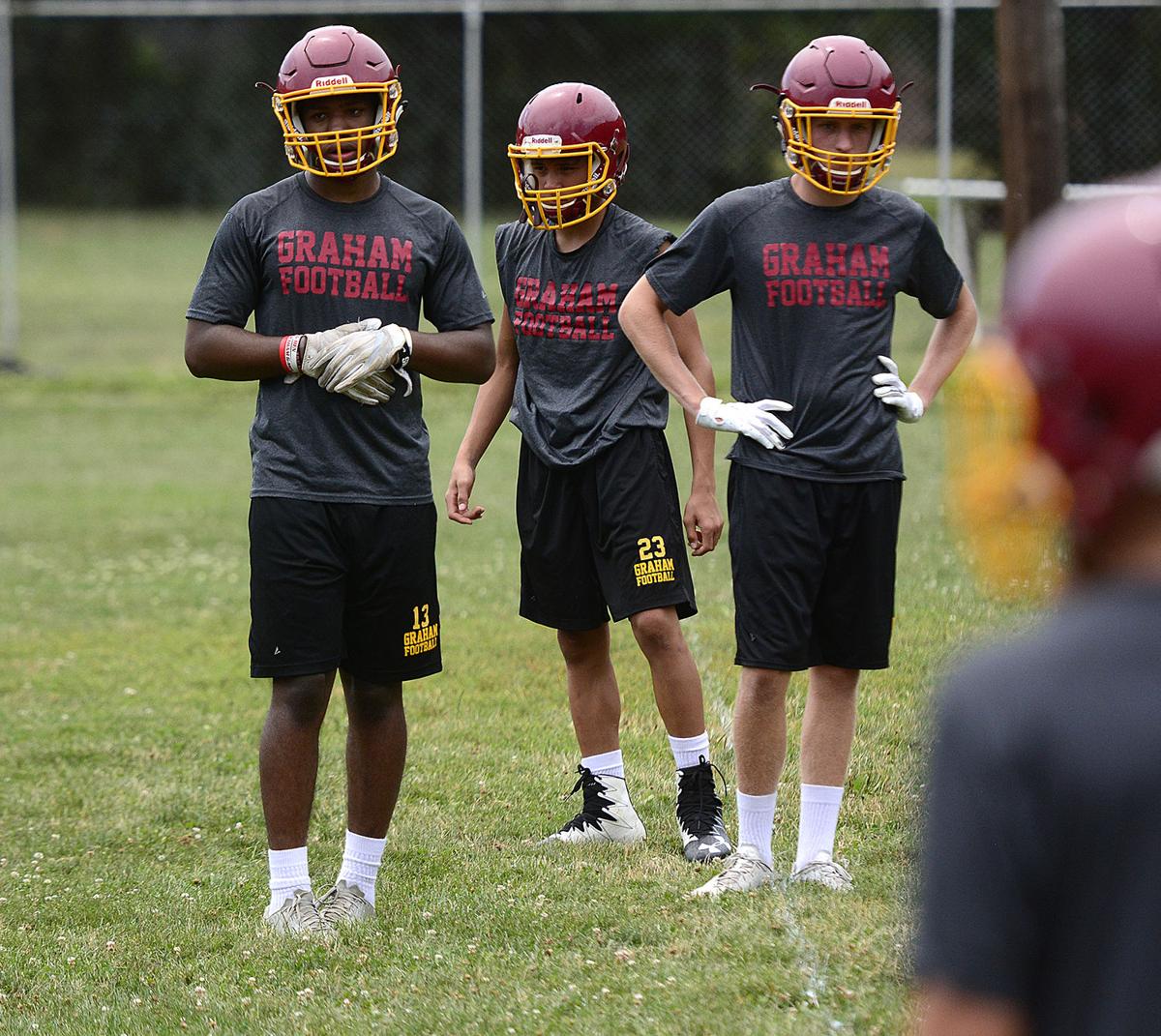 Slideshow: Graham High School's first football practice of 2018 ...