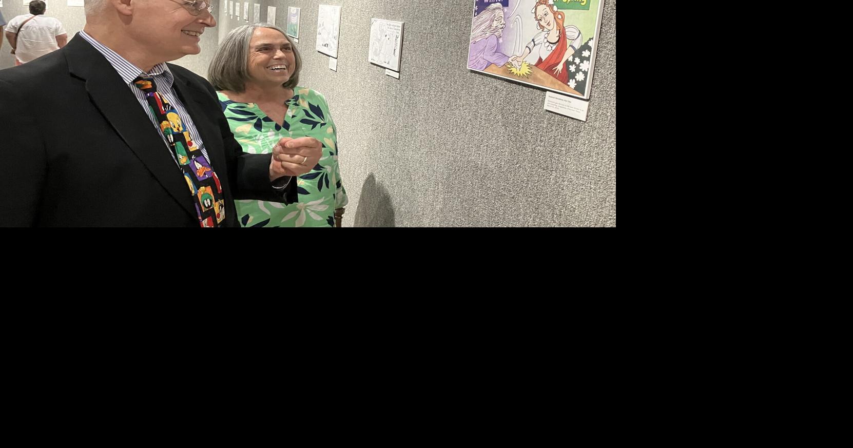 BDT editorial cartoonist's exhibition opens in Bluefield | News ...