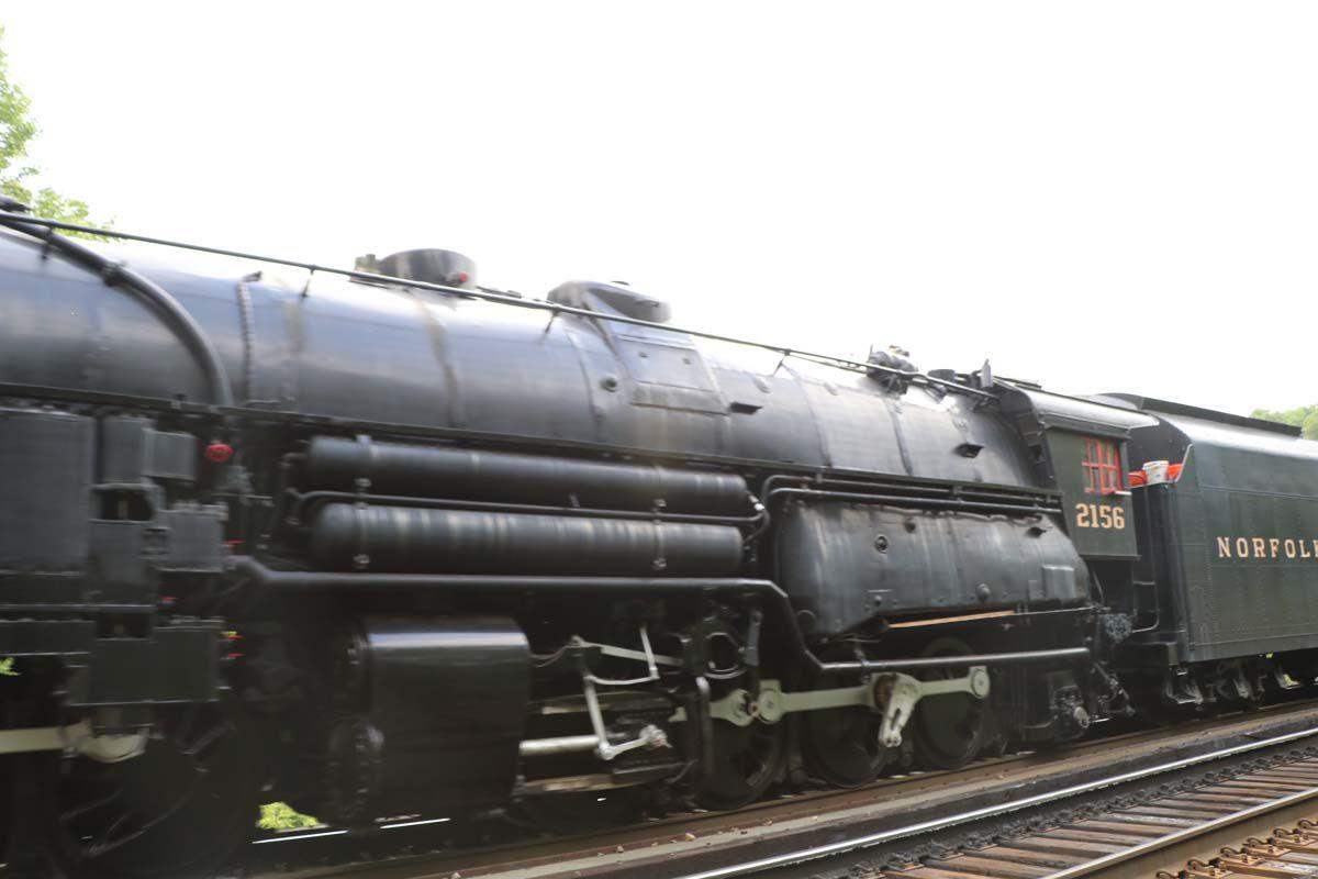 Slideshow: Vintage Norfolk Southern Steam engine is moved | Gallery ...
