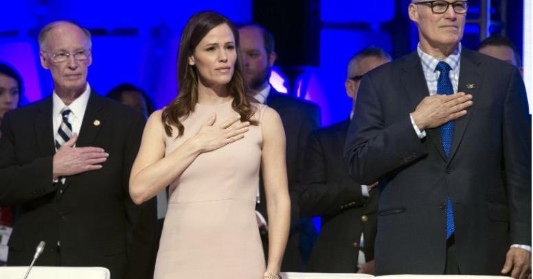 An unlikely ally for President Trump: Liberal actress Jennifer Garner ...