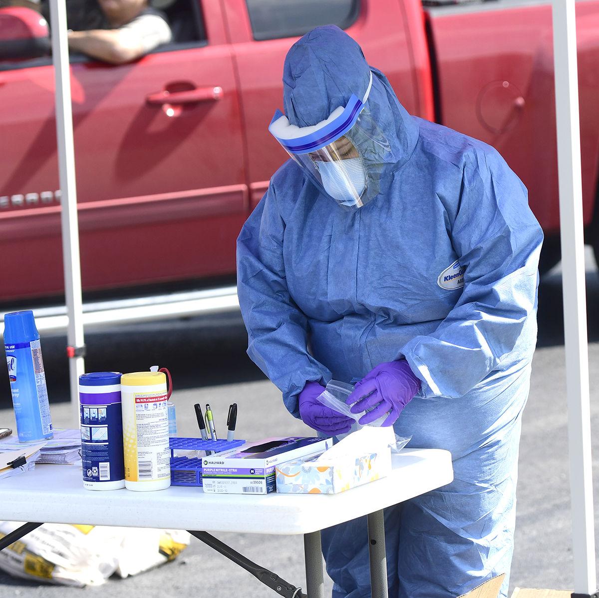 Slideshow: COVID-19 testing at Bluestone Health Center | Gallery ...