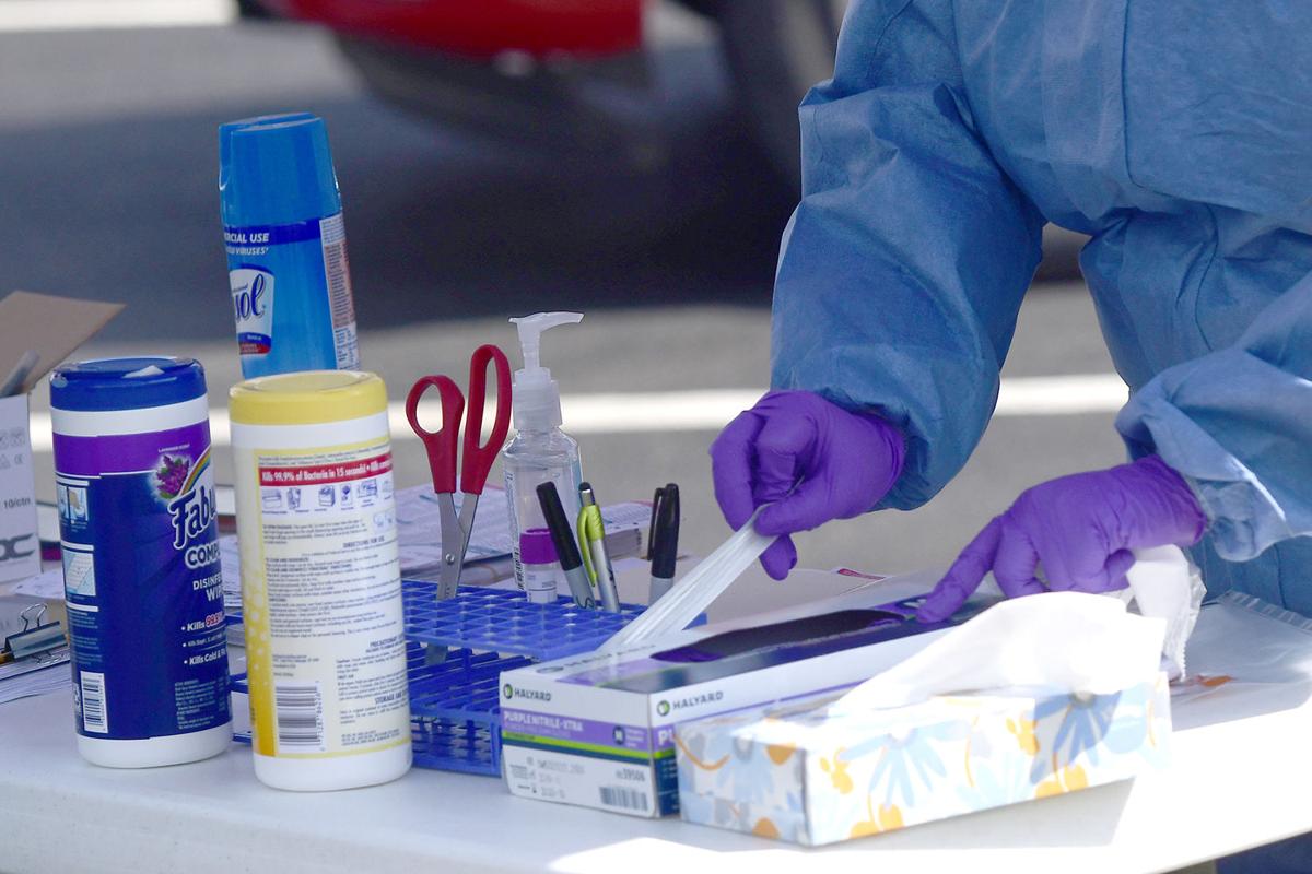 Slideshow: COVID-19 testing at Bluestone Health Center | Gallery ...