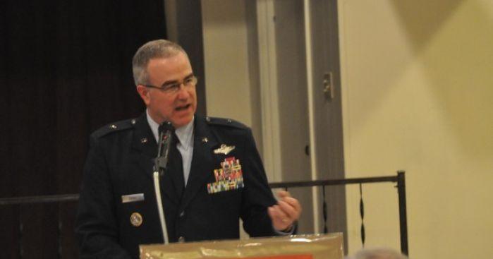 General from Offutt base speaks at airport banquet