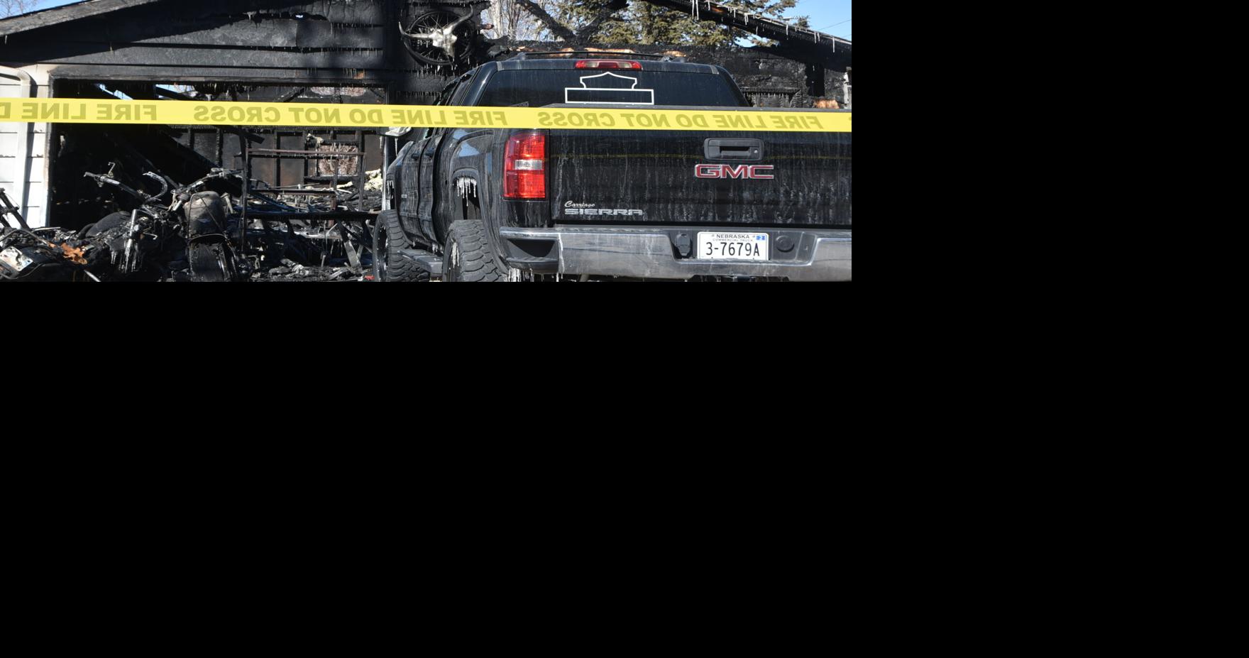 Tuesday night fire ravages garage, vehicles in northeast Beatrice