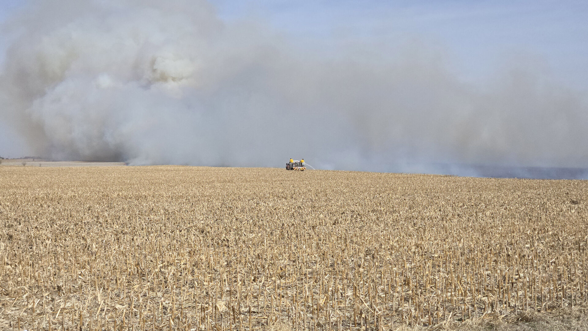 Grass fires erupt north and south of Beatrice, prompting evacuations