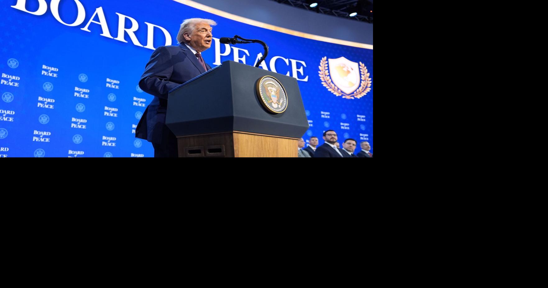 Trump rolls out Board of Peace at Davos forum