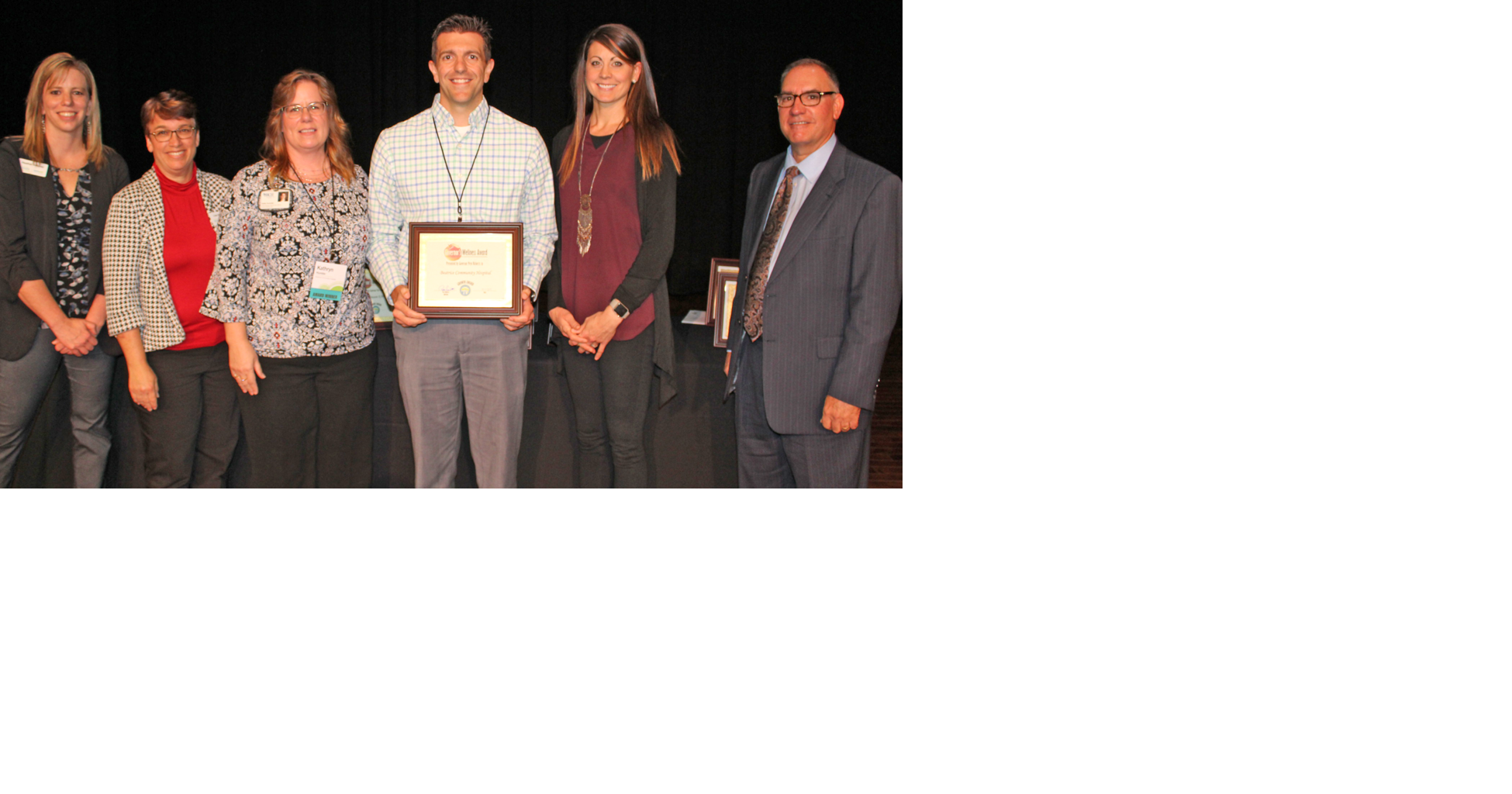 Beatrice hospital recognized with wellness award