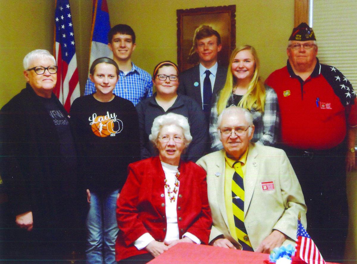 VFW District 6 essay contest winners