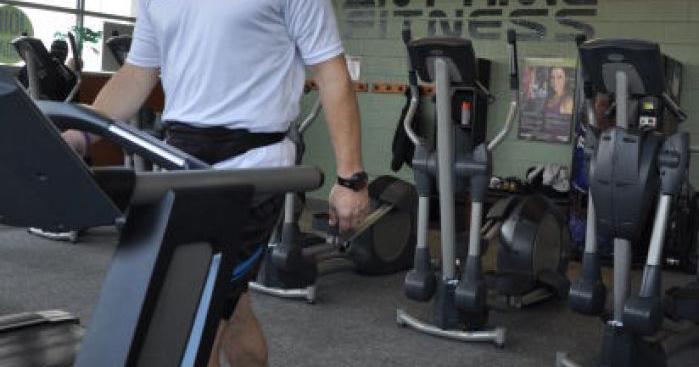 Brian Seibel exercises 24 hours for backpack program