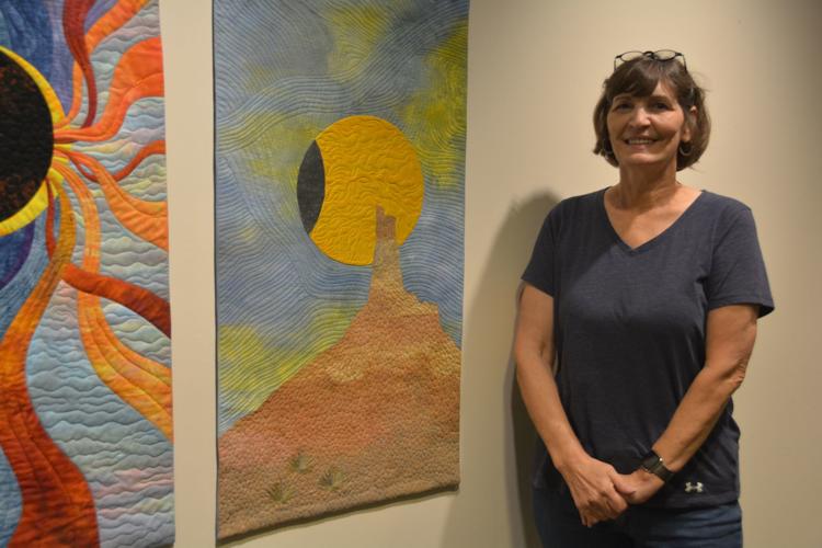 Eclipse quilts on display
