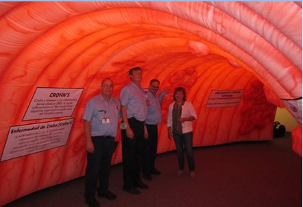 Giant colon replicas coming to Beatrice