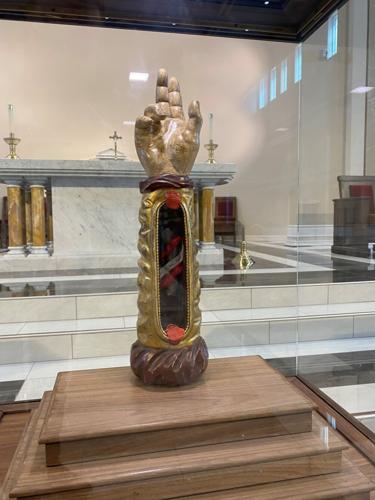 Catholic relic of St. Jude, one of the Twelve Apostles, makes rare stop ...