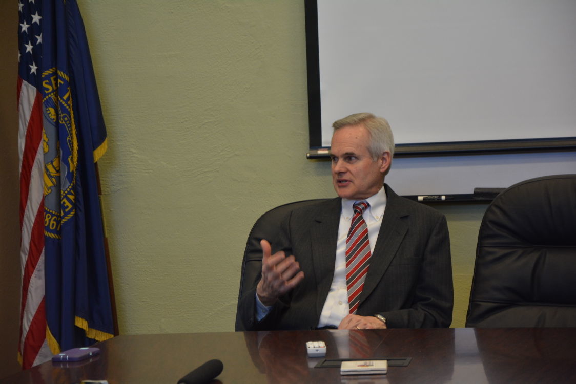 Foley visits Beatrice