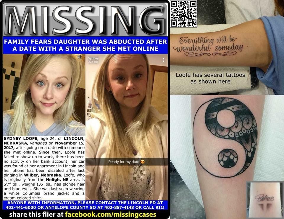 Search for Sydney Loofe continues