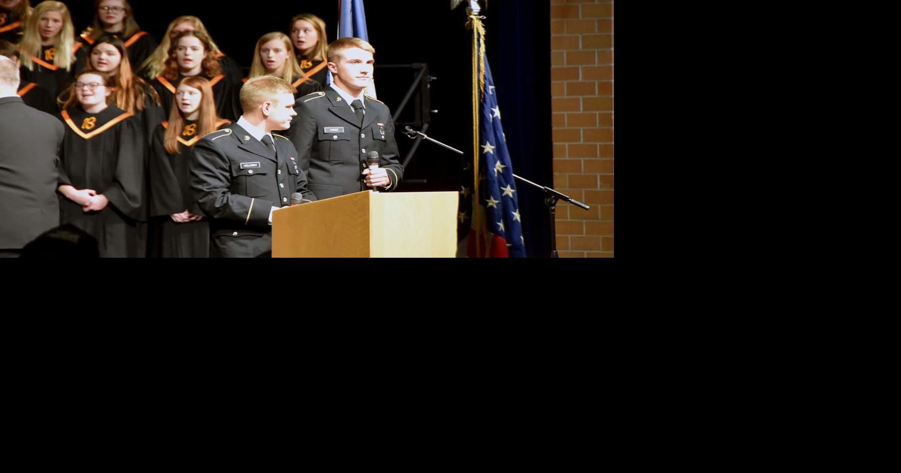 Beatrice schools hold Veterans Day programs