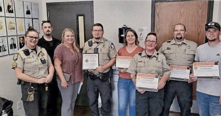 Award presented for life-saving efforts at Gage County Jail