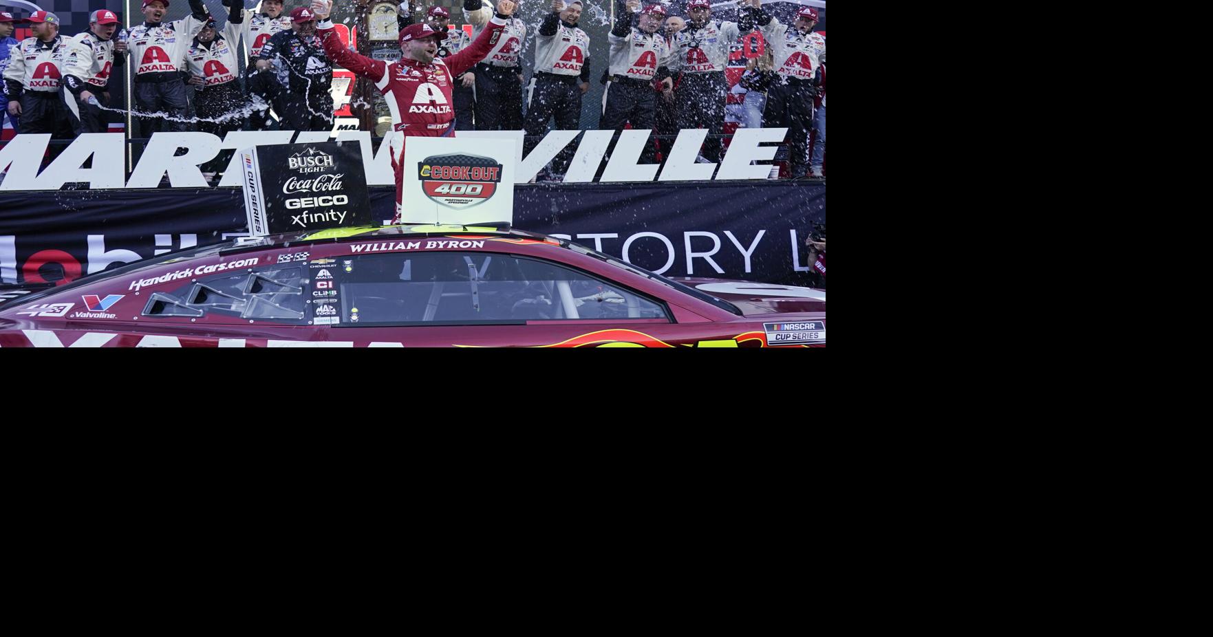 Capping a great day at the track