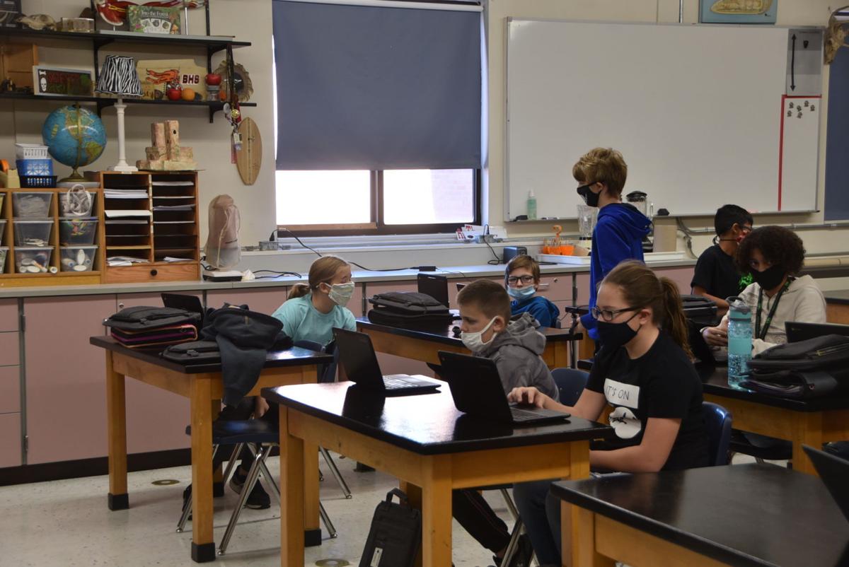 BMS students return to school post online learning and Thanksgiving ...
