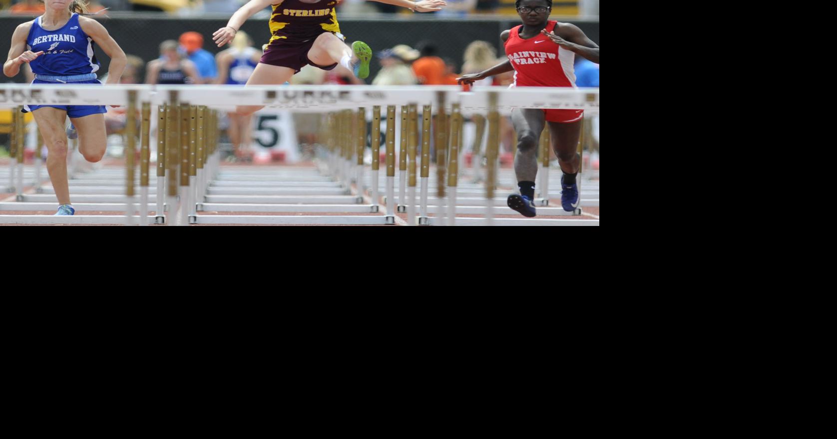 Sterling's Harms sweeps hurdles events