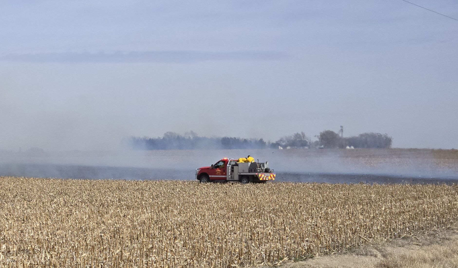 Grass fires erupt north and south of Beatrice, prompting evacuations