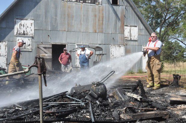 Fire destroys shed, tools northwest of Beatrice