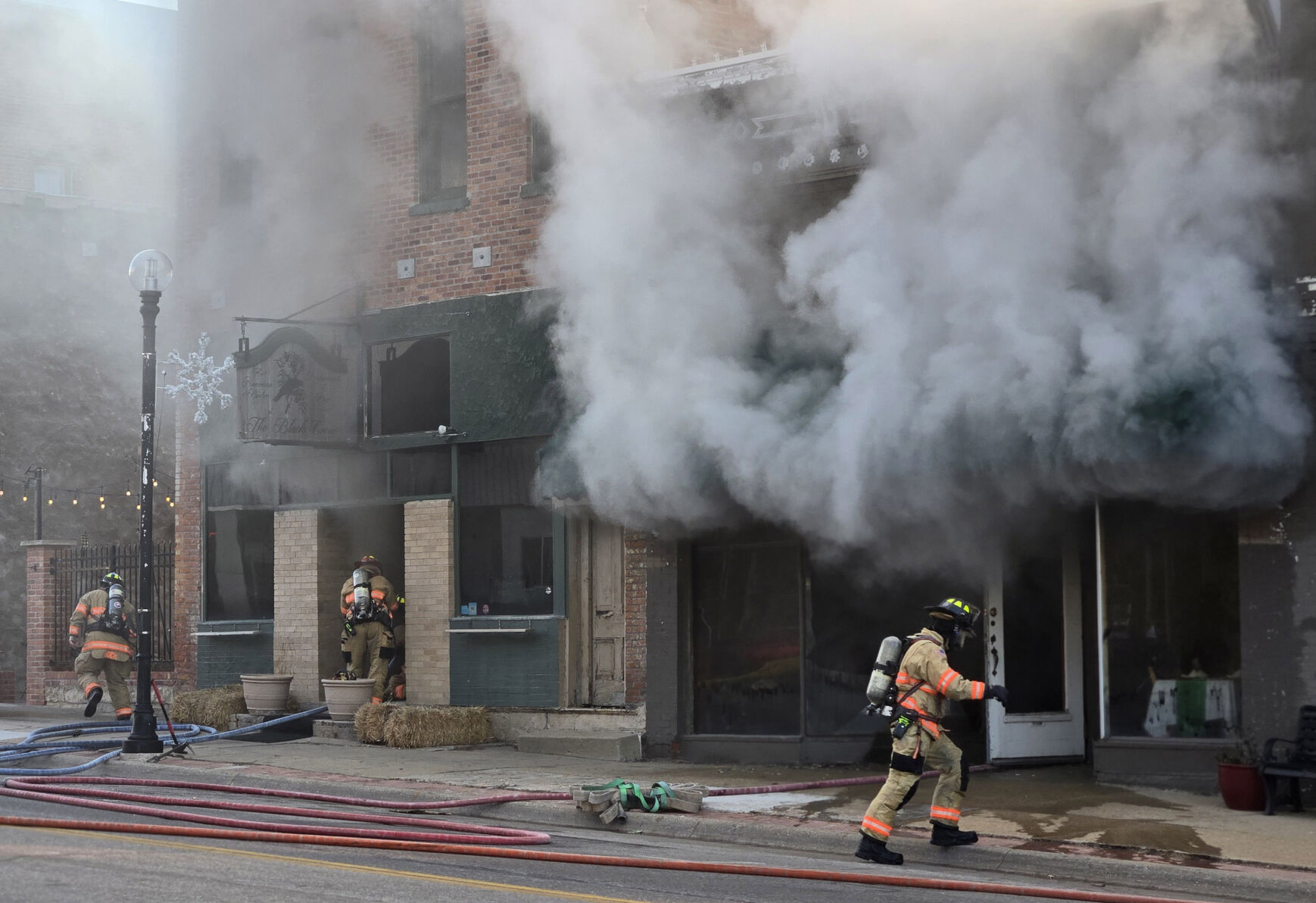 Photos: Black Crow damaged in Saturday fire