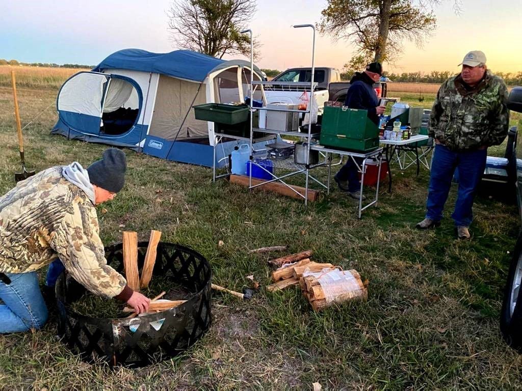 Hunting camps are synonymous with camp cooking