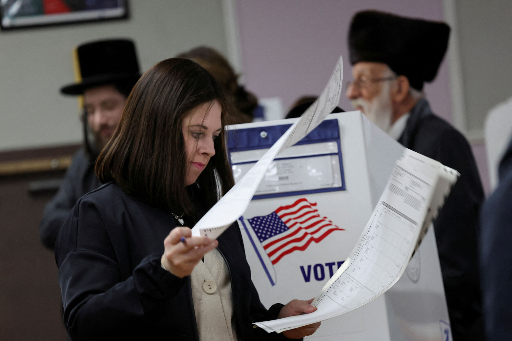 Trump officials tried to ban half of U.S. voting machines