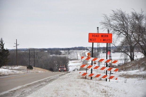 Construction continues on west Barneston bridge