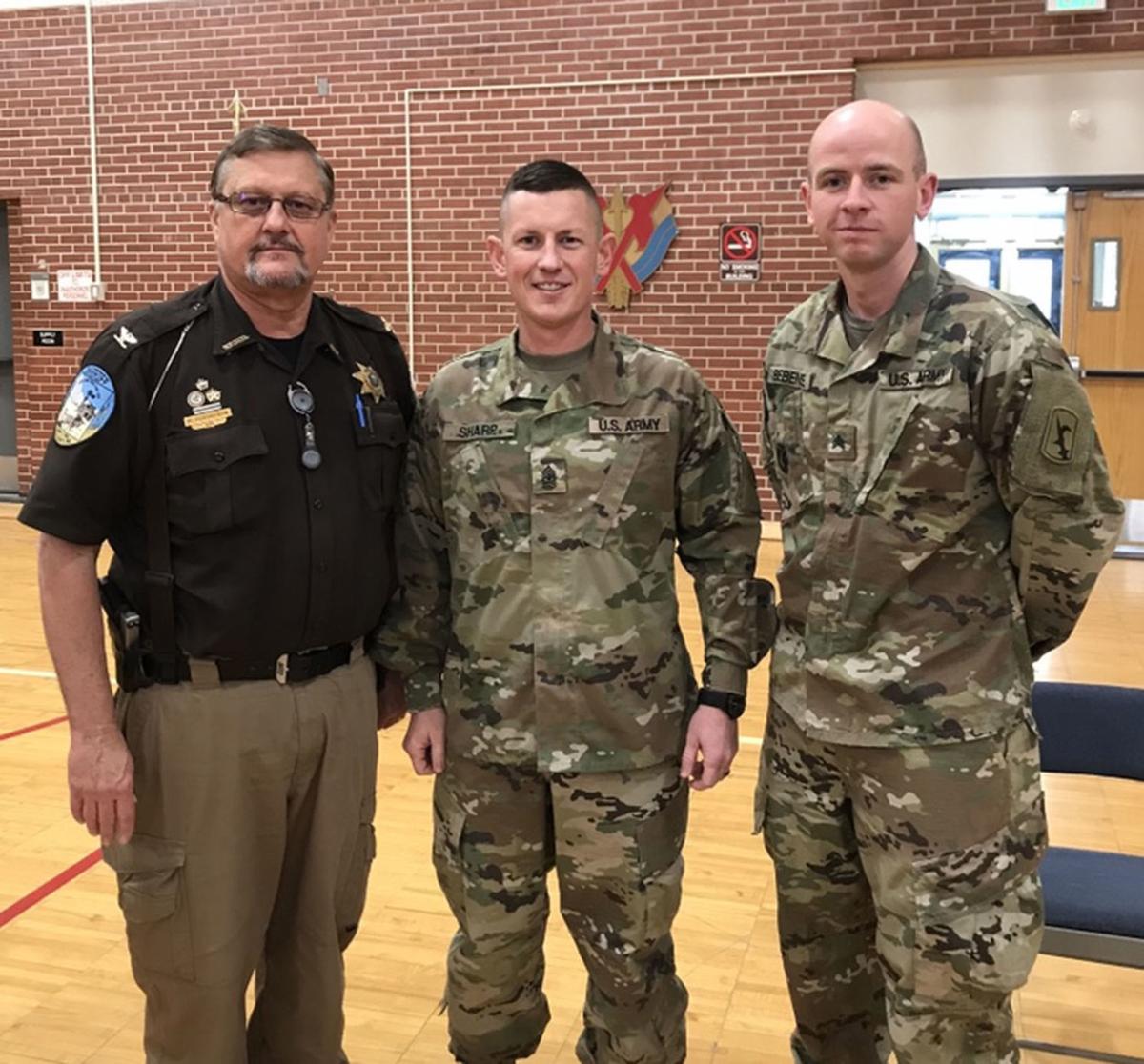 Sheriff’s deputy reaches rank of sergeant major | Local News ...