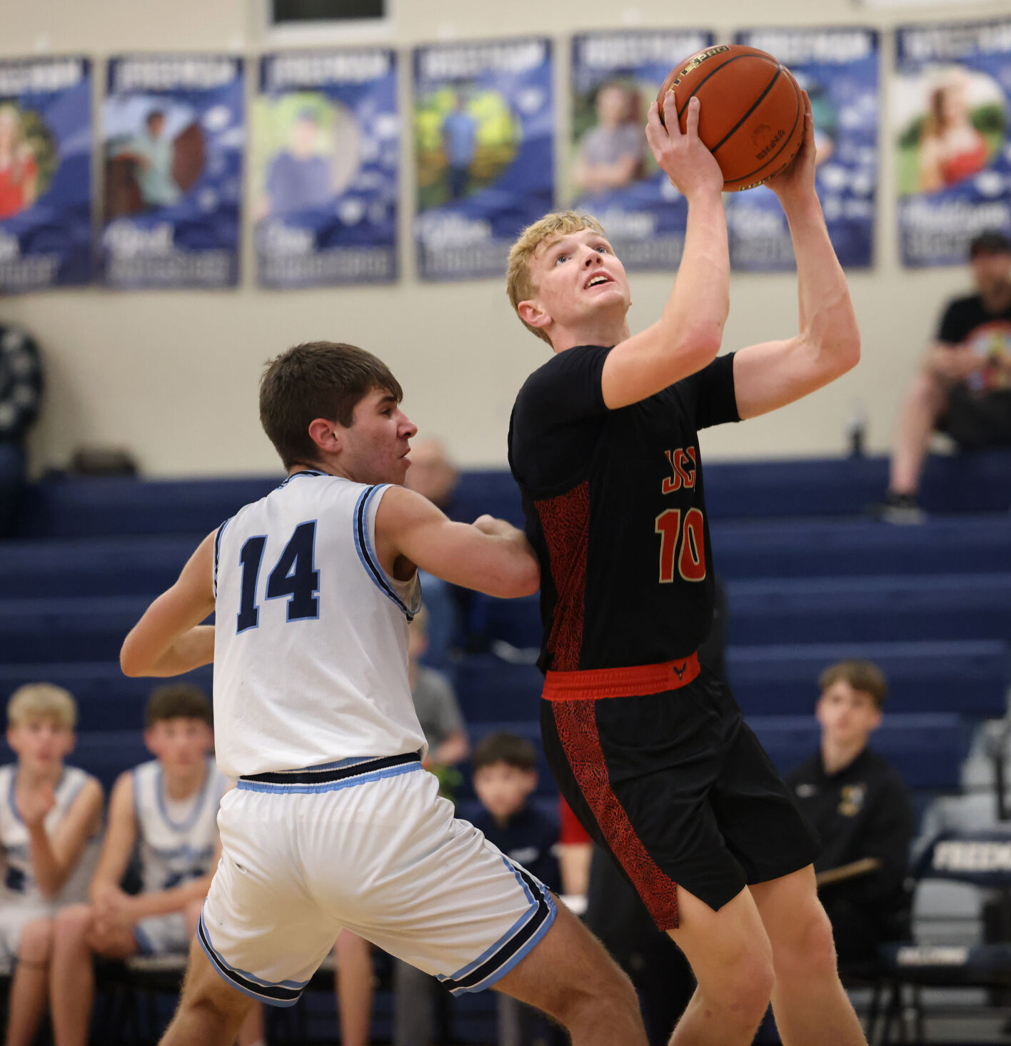Photos: Freeman hits JCC with three-pointer barrage