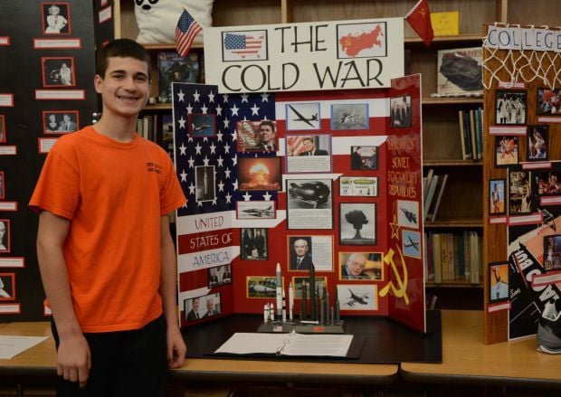 National history projects on display at middle school