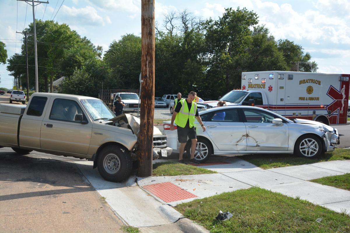Truck Crashes Into Light Pole