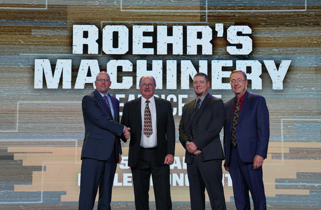 Roehr’s Machinery recognized for 50 years as Reinke dealer