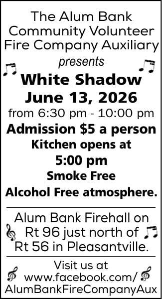 The Alum Bank Community Volunteer Fire | Services | bedfordgazette.com