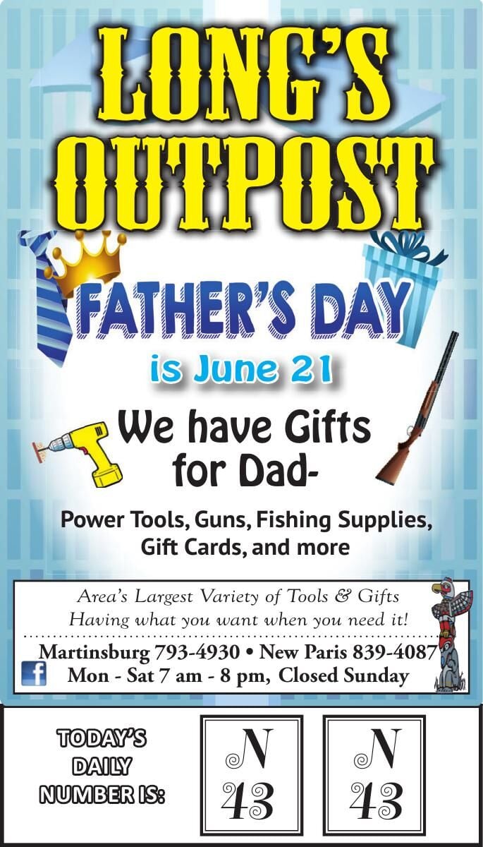 LONG’S OUTPOST is June 21 We have | Services | bedfordgazette.com