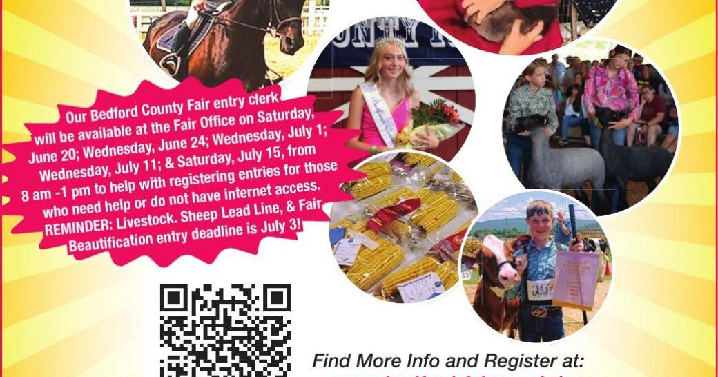 The Invites You to REGISTER YOUR FAIR | Services | bedfordgazette.com