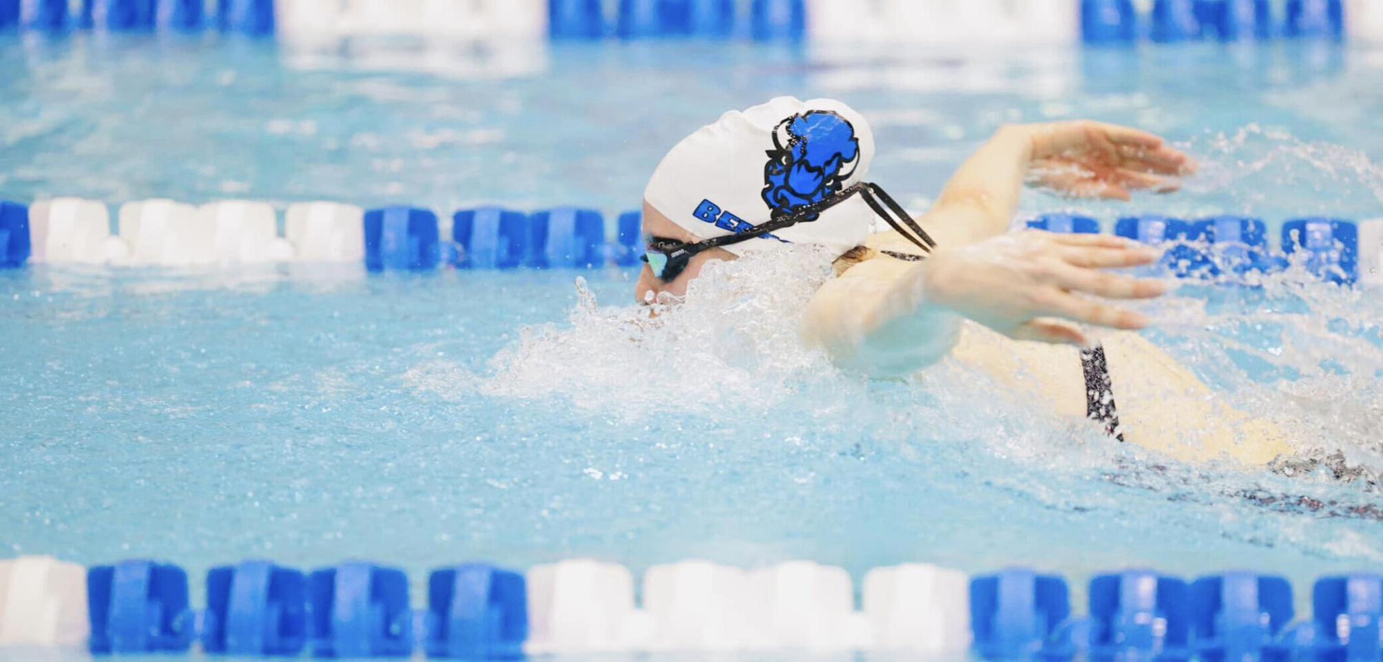 Bedford's Shackley sets another 6-AA swimming record | Local ...
