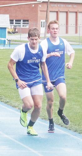 Bedford track and field sweeps LHAC tri-meet | Local | bedfordgazette.com