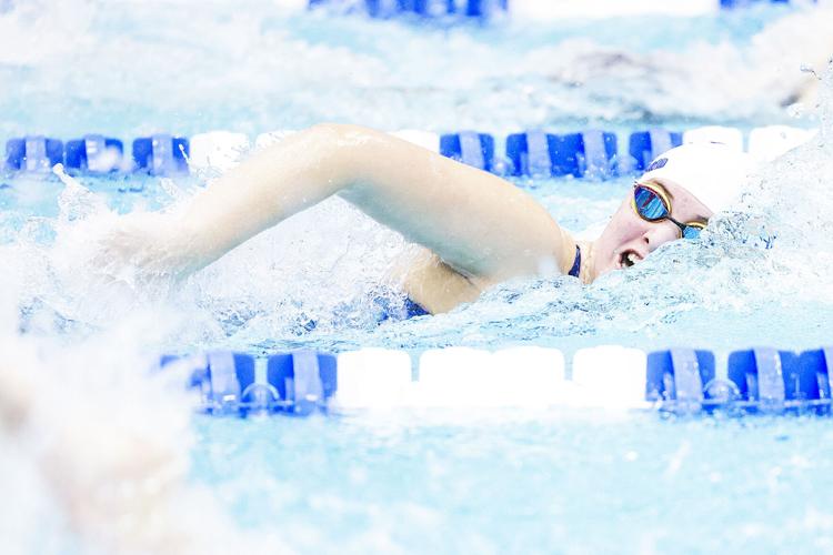 Bedford's Shackley swims to another D6-2A record | Local ...