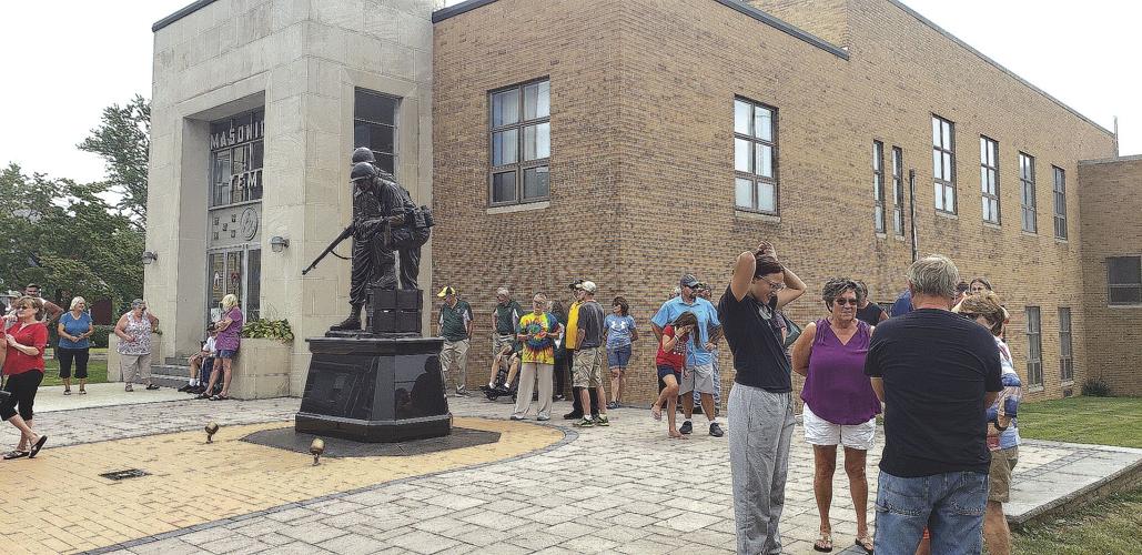 Joyce, Medal of Honor families gather at statue | Local News ...