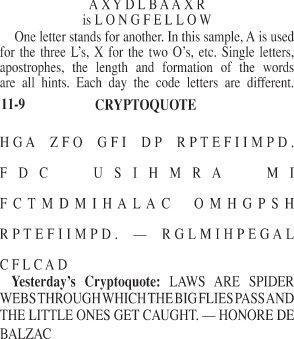 Cryptoquote | Local News | bedfordgazette.com