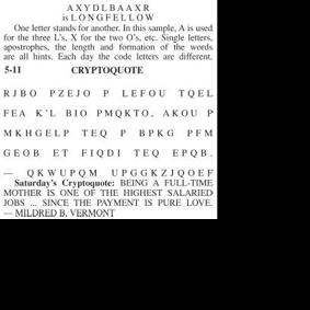 CRYPTOQUOTE | Local News | bedfordgazette.com