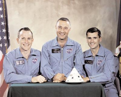 NASA displays Apollo capsule hatch 50 years after fatal fire | Archives ...