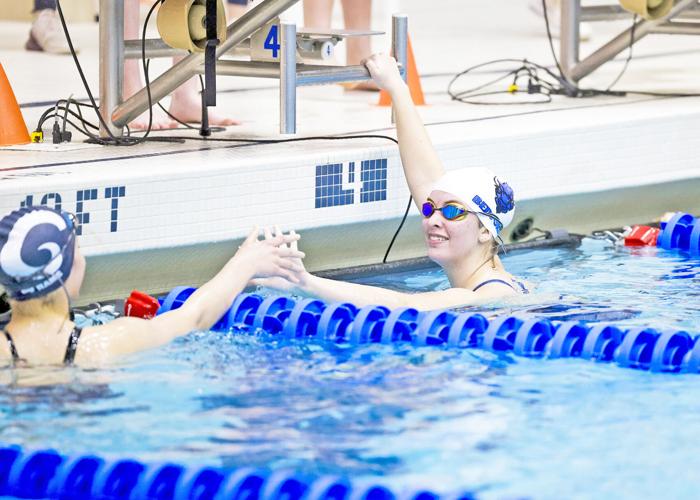 Bedford's Shackley swims to another D6-2A record | Local ...