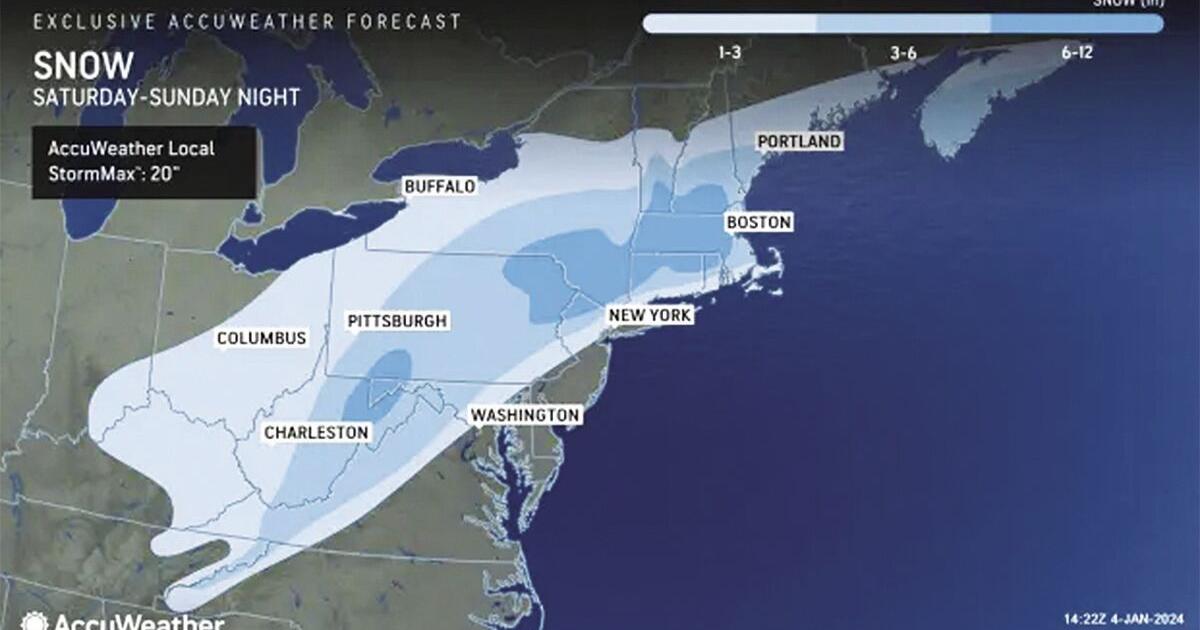 Sizable winter storm coming this weekend | Local News | bedfordgazette.com